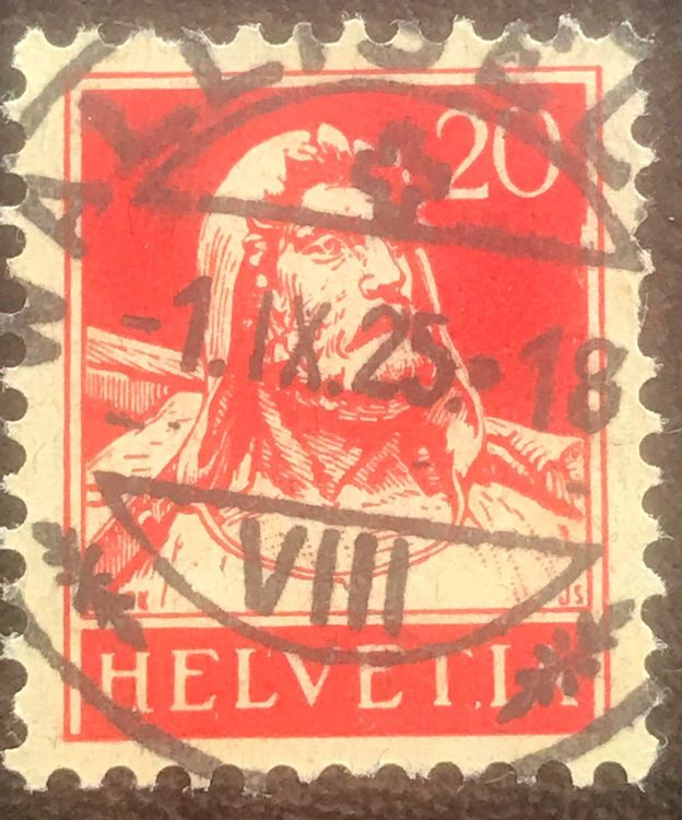 Vollstempel Helvetia Tellbrustbild | Kaufen auf Ricardo