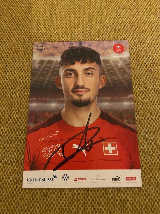 Autogrammkarte Andi Zeqiri | Kaufen auf Ricardo