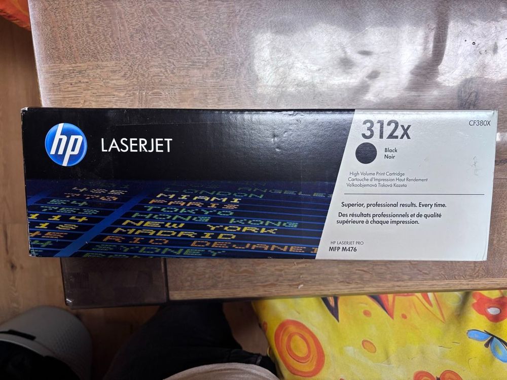 Toner HP 312X LaserJet Pro MFP M476 Black Original (Neuf avec emballage ...