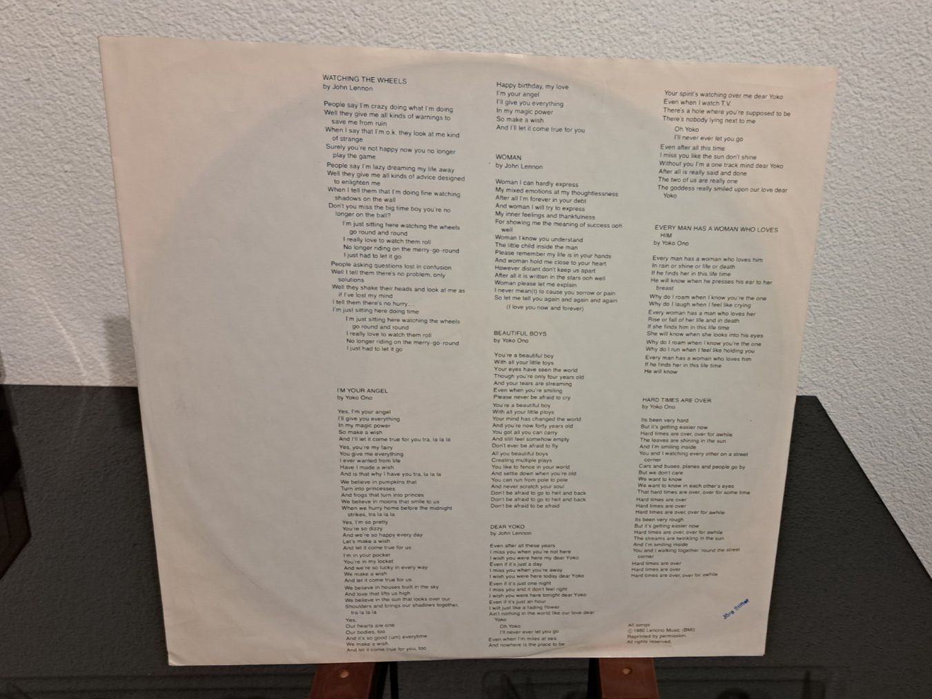 John Lennon & Yoko Ono - Double Fantasy LP VG/VG (Gebraucht) in ...