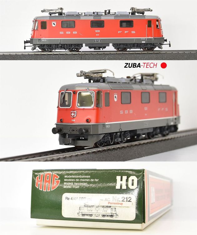HAG 212 E-Lok Re 4/4 II SBB H0 WS Analog | Kaufen auf Ricardo