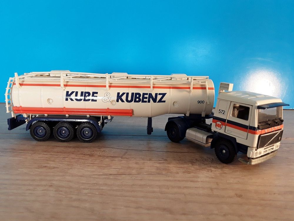 Modell Lastwagen Volvo F12 turbo _ Sattelzug _ Tekno _ 1:50 (Gebraucht ...