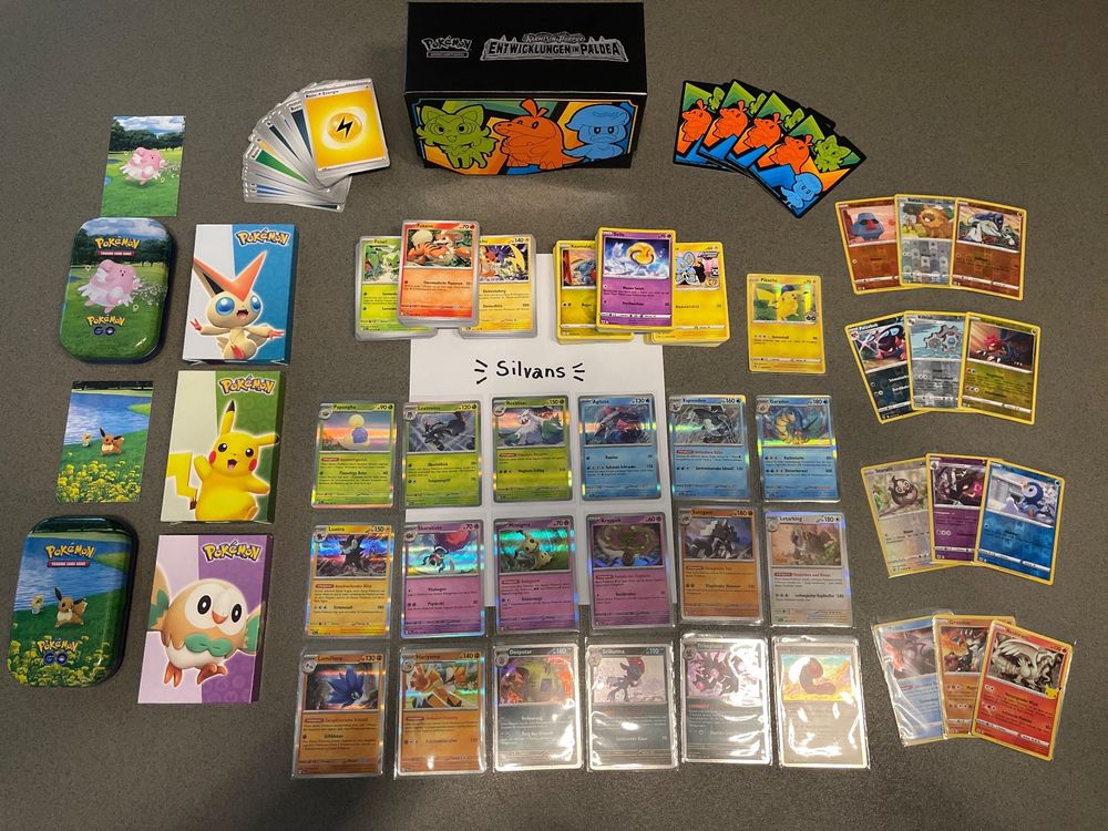 Pokemon 381 Karte XXL Set Deutsche Sammlung Glänzende Karten (Neu ...