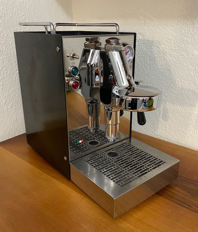 Quick Mill 0960 Carola EVO Schwarz - nach Service! Faema E61 (Gebraucht ...