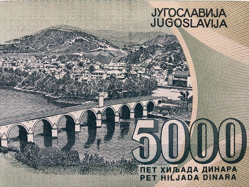 Belgrad 1992 - Dinara aUNC - Ivo Andrić | Kaufen auf Ricardo