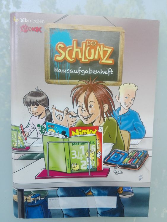 Der Schlunz - Hausaufgabenheft (ungebraucht) ©2012 (Gebraucht) in St.Galllen für CHF 2 – mit ...