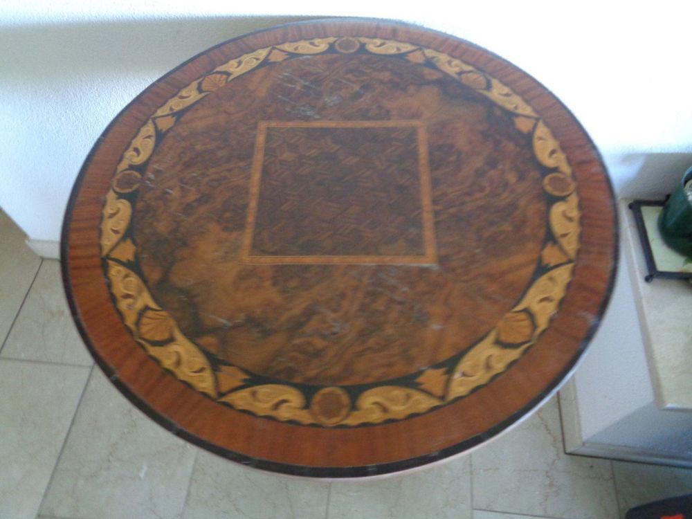 Alter runder Tisch | Kaufen auf Ricardo