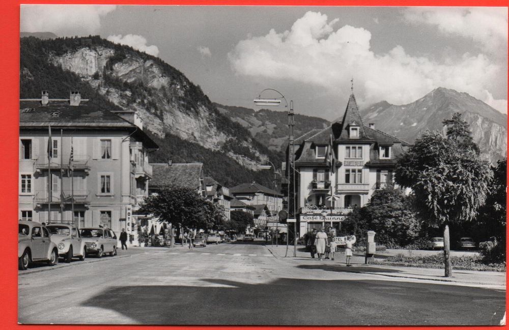 MEIRINGEN Werbung Confiserie Tea Room Garni Brunner - Auto (Neu (gemäss ...