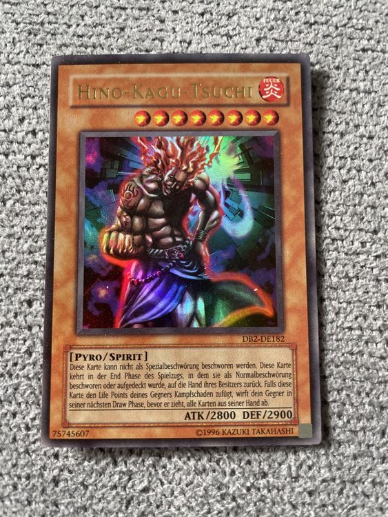 Yugiohkarte Hino-Kagu-Tsuchi - Ultra Rare - | Kaufen auf Ricardo