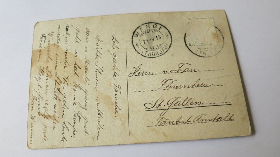 Gruss aus Wängi / TG - belebt - 1913 (Gebraucht) in Jona für CHF 8 – mit Lieferung auf Ricardo ...