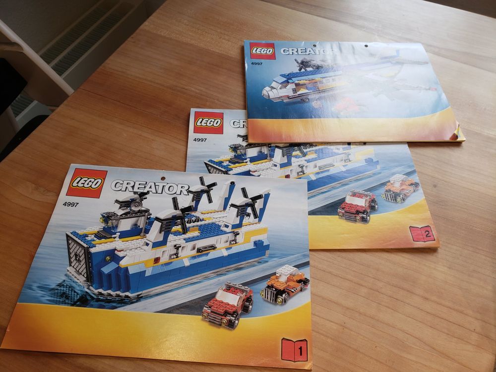 Lego Creator 4997 Transport Fähre/Ferry mit Anleitung | Kaufen auf Ricardo