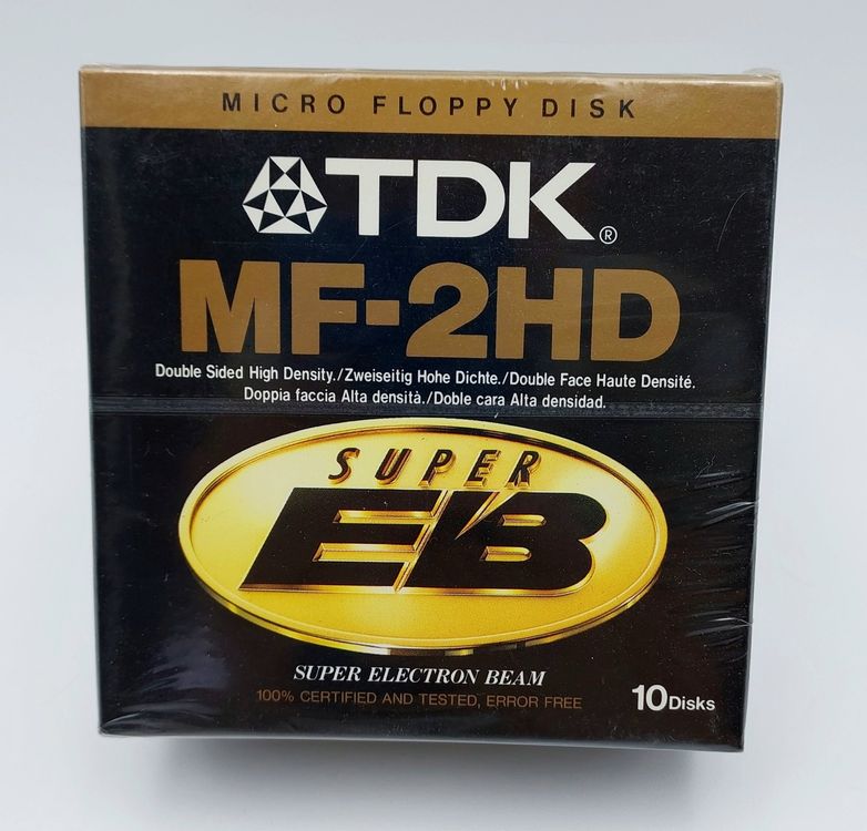 TDK MF-2HD, 10 Micro Floppy Disks, neu | Kaufen auf Ricardo