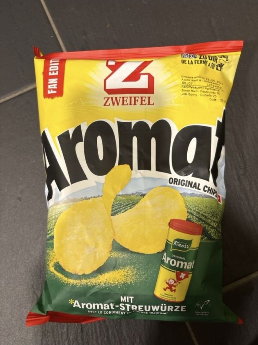 Original Zweifel Aromat Chips — Limited Fan Edition! (Neu und ...