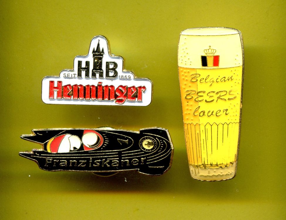 3 Pins BIER-SORTEN | Kaufen auf Ricardo