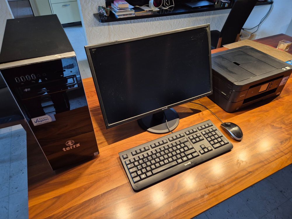 PC Set komplett, Terra kompletter Arbeitsplatz (Gebraucht) in Küssnacht ...
