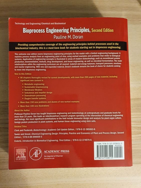 Bioprocess Engineering Principles (Neu (gemäss Beschreibung)) in Thun für CHF 59 – mit Lieferung ...