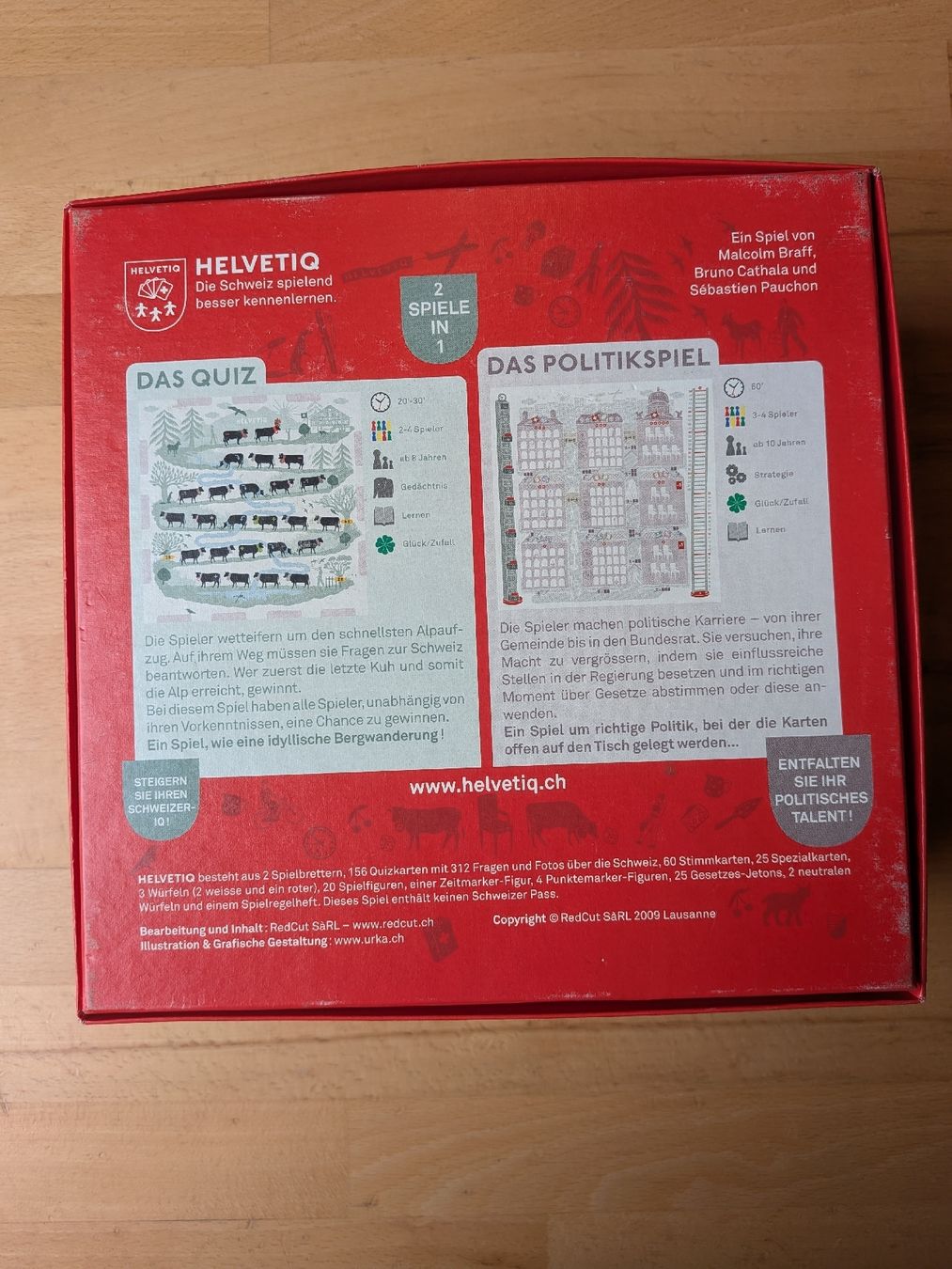 Helvetiq Brettspiel - Das Spiel der Schweiz, komplett! (Gebraucht) in ...