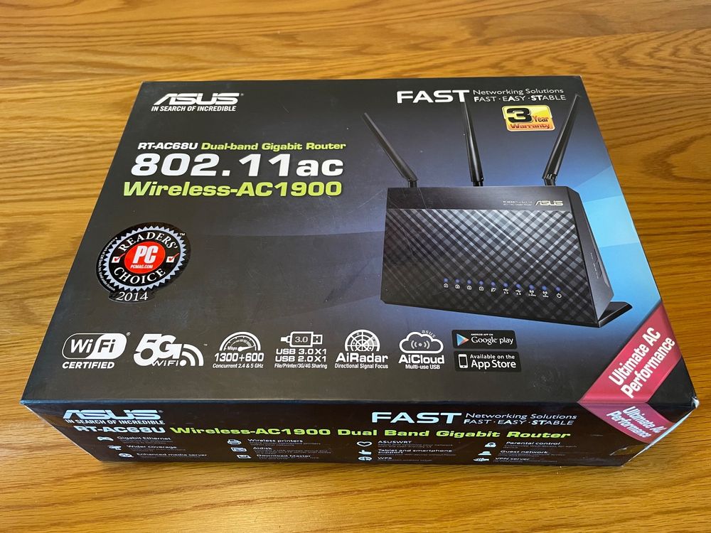 ASUS RT-AC68U Merlin-Image VPN | Kaufen auf Ricardo