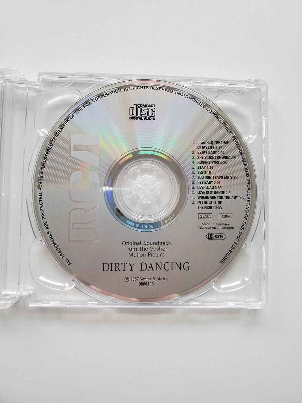 Dirty Dancing Soundtrack CD - Zeitloser Sommer Hit! (Gebraucht) in ...