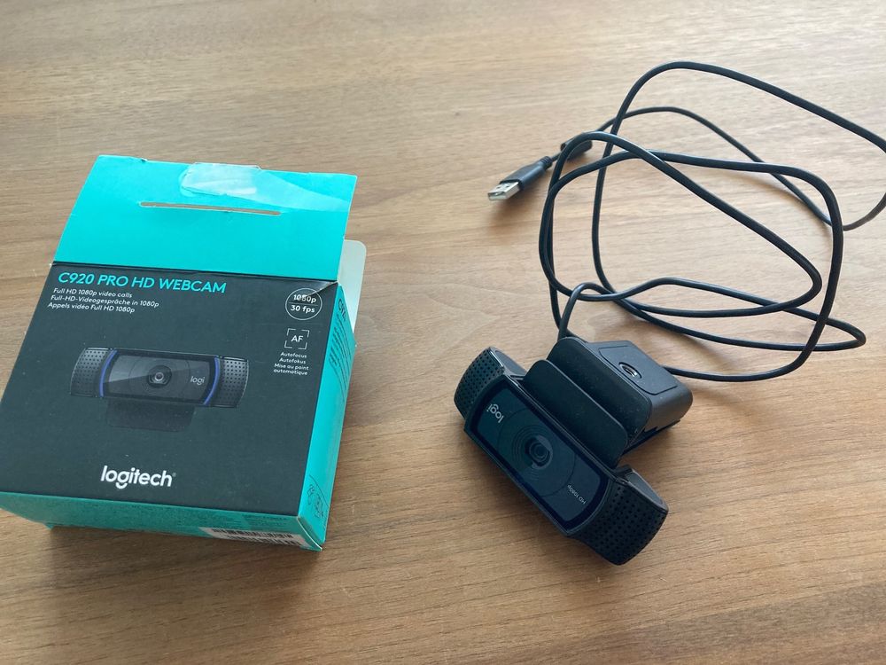 Logitech-C920 Pro HD Webcam (Gebraucht) in Kriens für CHF 30 – mit ...