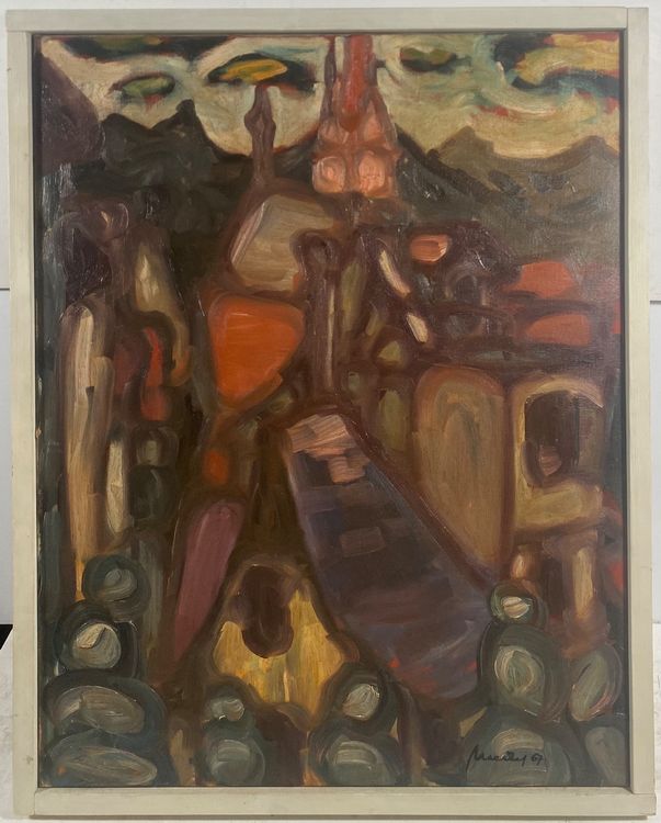 Alfred MEISEL Große Abstrakte Gemälde Signiert (Gebraucht) in Root für CHF 29 – mit Lieferung ...