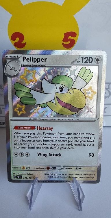 Pelipper Shiny 204/245 - Set Paldean Fates EN | Kaufen auf Ricardo