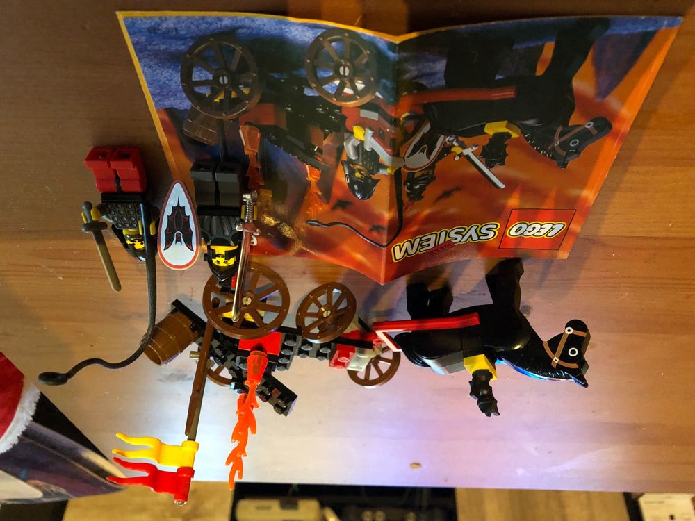 Lego 6027 Bat Lord‘s Catapult mit Anleitung und Minifiguren | Kaufen ...