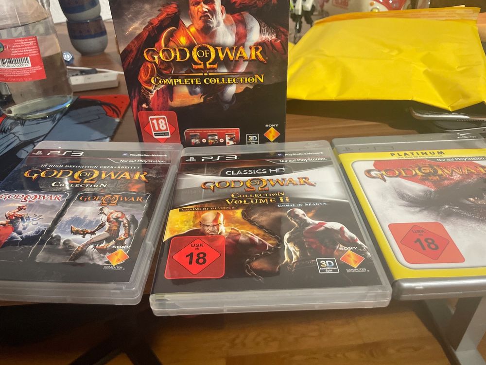 God of War Complete Collection PS3, Top Zustand! (Gebraucht) in ...