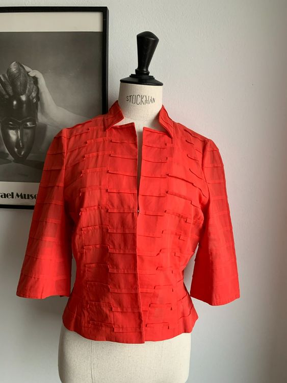 AKRIS: Neu/ungetragen - Exklusives rotes Jäcklein, 36 | Kaufen auf Ricardo