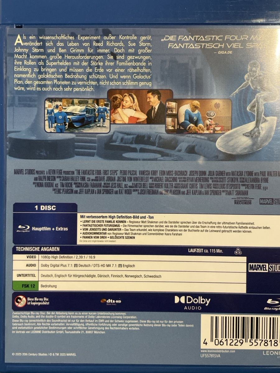 The Fantastic 4 - First Steps (2025) (Neu (gemäss Beschreibung)) in ...