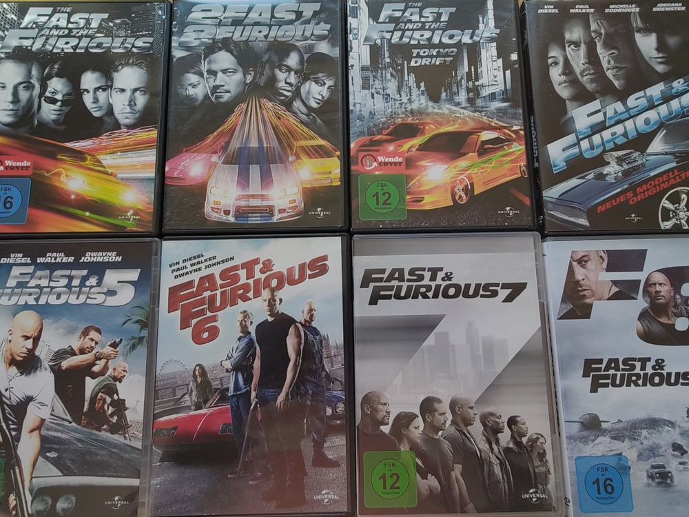 Fast & Furious 1- 8 | Kaufen auf Ricardo