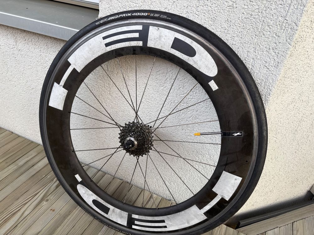 Roue arrière HED JET9+ / rear wheel / TT triathlon (D'occasion) à ...
