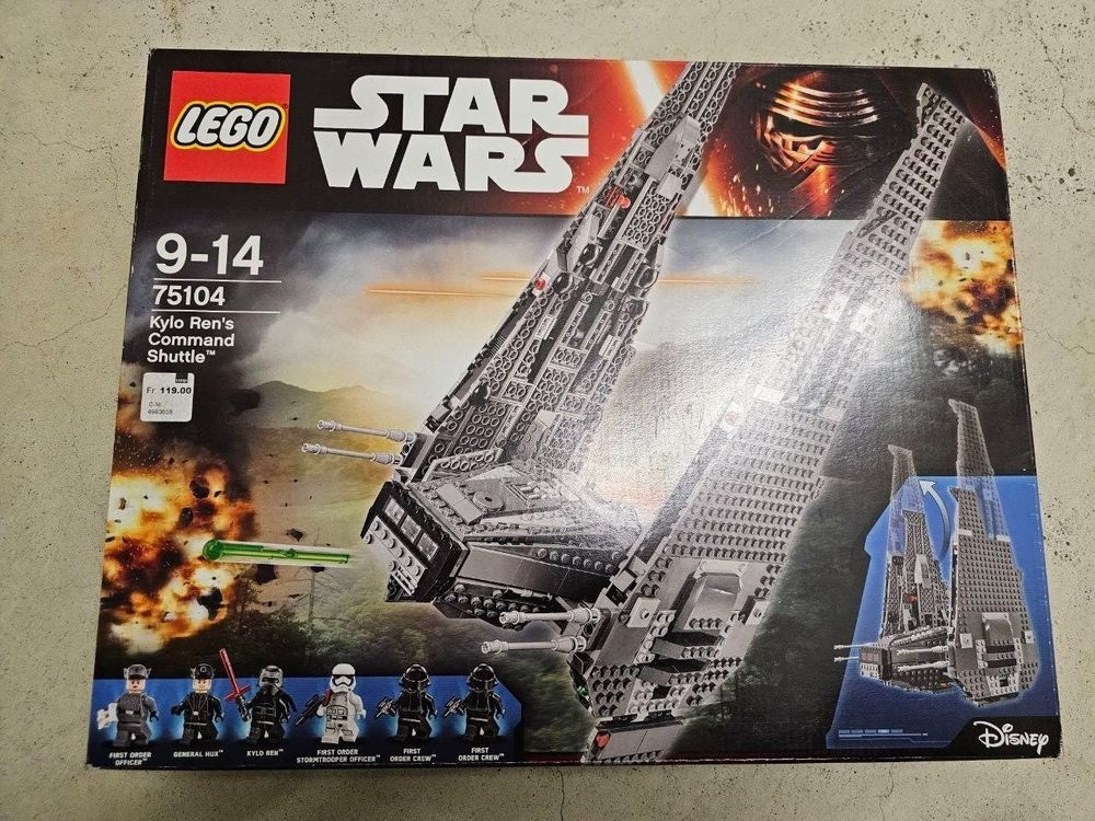 LEGO Star Wars Kylo Ren's Command Shuttle 75104 | Kaufen auf Ricardo