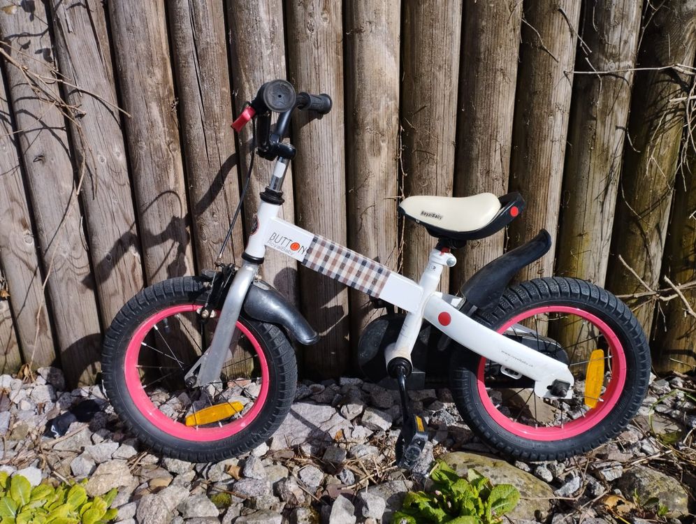 Fahrrad 14 zoll, weiss, pedalen (Gebraucht) in Muri AG für CHF 39 – nur ...