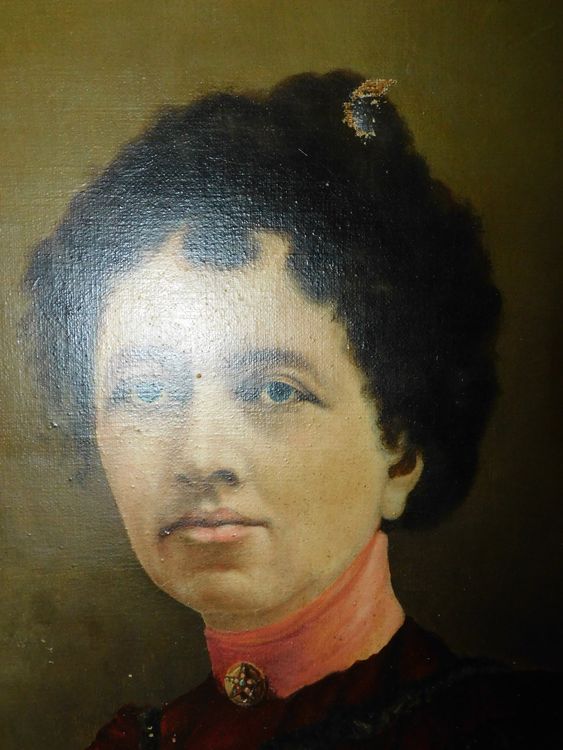 Rausverkauf - Kunst Ölgemälde Portrait Gemälde alt Portrait | Kaufen ...