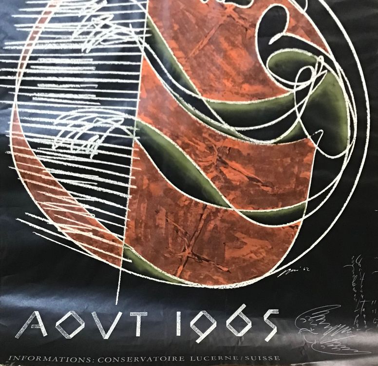 Hans ERNI (1909-2015) Litho Plakat Original Zeichnung/Handsi (Gebraucht) in Root für CHF 30 ...