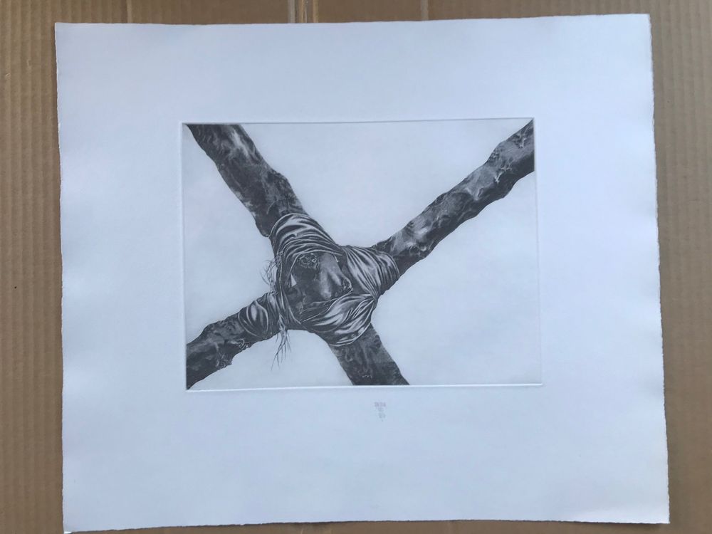 Original-Radierung von René Moser | Kaufen auf Ricardo