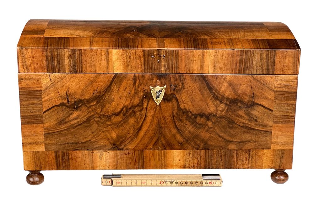 Wunderschöne kleine Barock-Schatulle ~1770 bombierter Deckel | Kaufen auf Ricardo