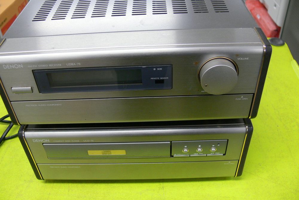 Denon CD-player u. Receiver / Verstärker UCD-70 und UDRA-70 (Gebraucht ...