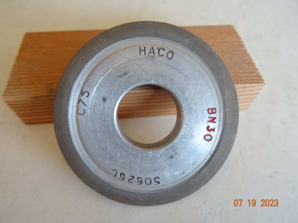 CBN-Schleifscheibe Form 4BT9 CBN 30 C75 (Gebraucht) in Bellach für CHF 11 – mit Lieferung auf ...