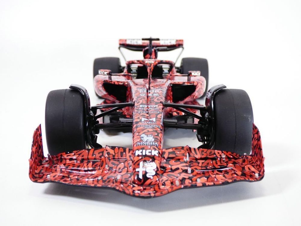 ALFA ROMEO C42 Boogie Art Car 2023 1/18 Solido NEUHEIT (Neu und ...