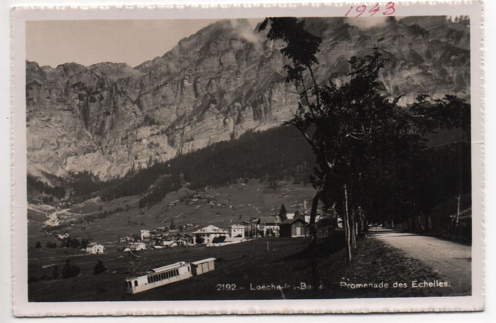 LOËCHE-LES-BAINS Promenade des Échelles - Bahn (Gebraucht) in Jona für ...