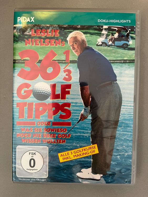 36 1/3 Golf Tipps DVD 📀 - Leslie Nielsen (Neu (gemäss Beschreibung)) in ...