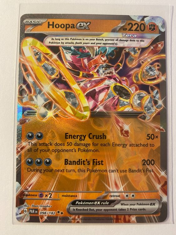 Pokemon Hoopa EX 098/182 Paradox Rift EN | Kaufen auf Ricardo