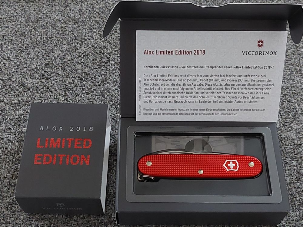 Victorinox Pioneer Alox 2018 (Neu (gemäss Beschreibung)) in Gossau SG ...