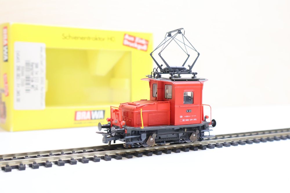 BRAWA SBB Te Schienentraktor - AC Digital Nr. 0566 - Selten (Gebraucht ...