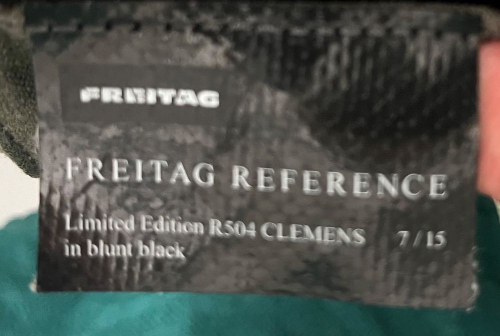 Freitag Reference Clemens R504 Limited Edition (Gebraucht) in für CHF ...