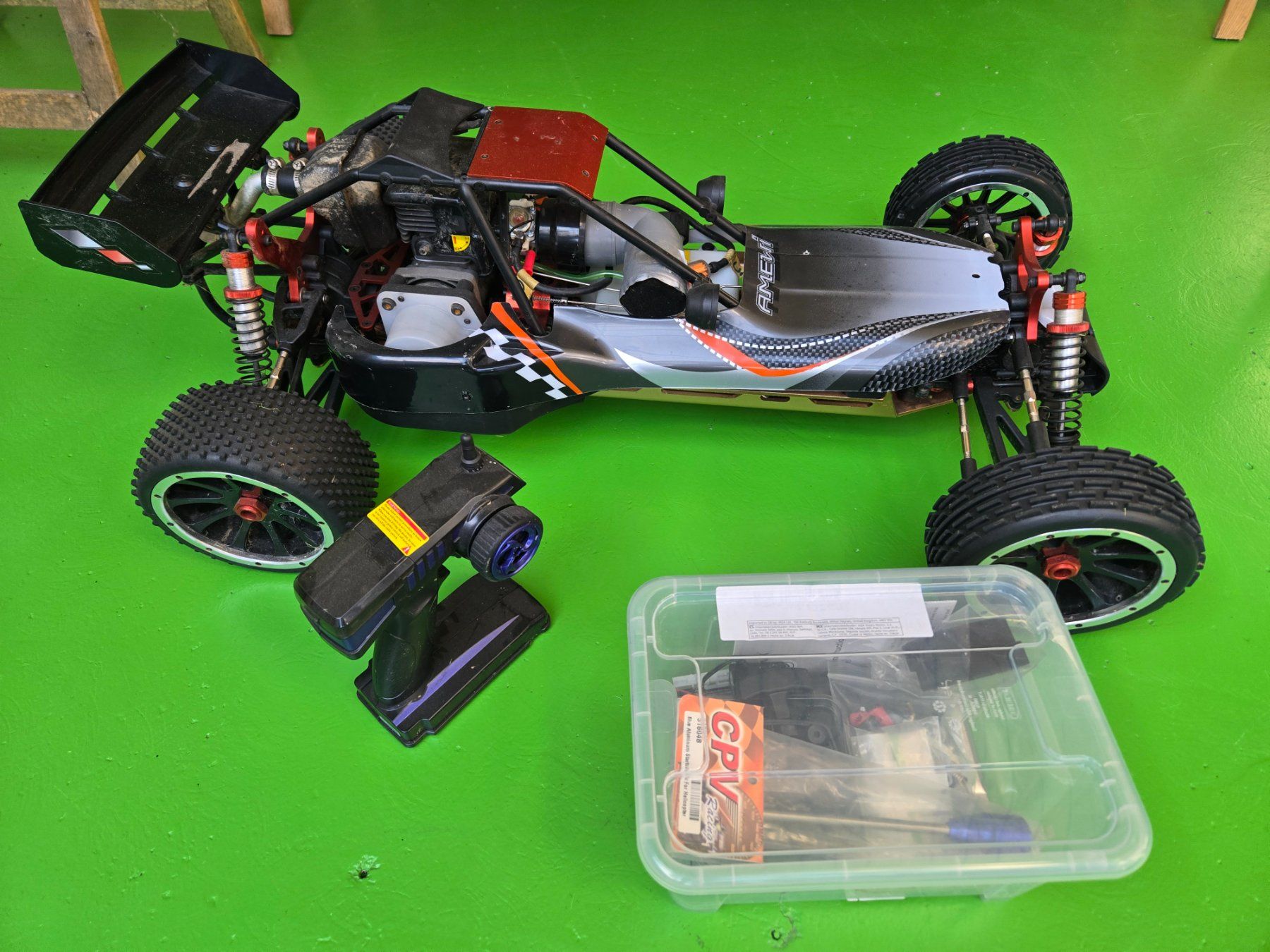 Amewi Pitbull X 1:5 28ccm inkl. Fernsteuerung und Zubehör | Kaufen auf Ricardo