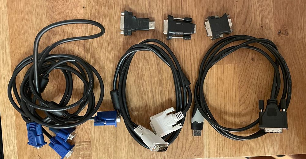Monitorkabel und div. Adapter (VGA, DVI, DisplayPort, HDMI) | Kaufen ...