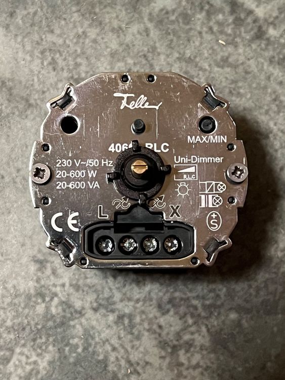 Drehdimmer Lichtregler Uni-Dimmer Feller Edizio weiss (Gebraucht) in Rehetobel für CHF 1 – mit ...